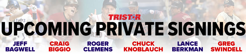 The Premier Producer of Autographed Sports Memorabilia & Collectibles